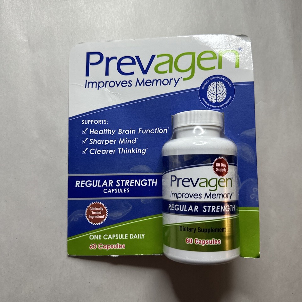 Prevagen Regular Strength Healthy Brain Function 60 Capsules | eBay