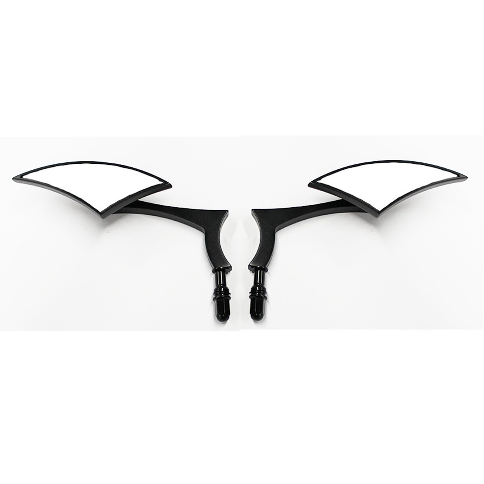 Pair For Harley Custom Chopper Bobber Motorcycle Side Mirrors Blade ...