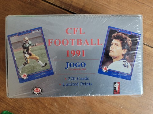 Jogo Cfl Foodball 1991 220 Cards Limitd Prints | eBay