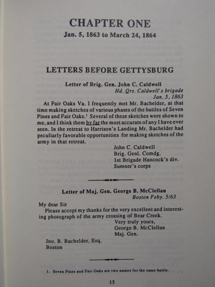 THE BACHELDER PAPERS - GETTYSBURG - CIVIL WAR - COMPLETE SET IN MYLAR ...