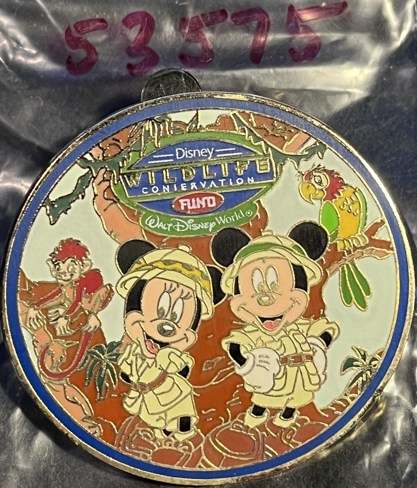 WDW Disney World 2007 Wildlife Conservation Fund Mickey Minnie Safari ...