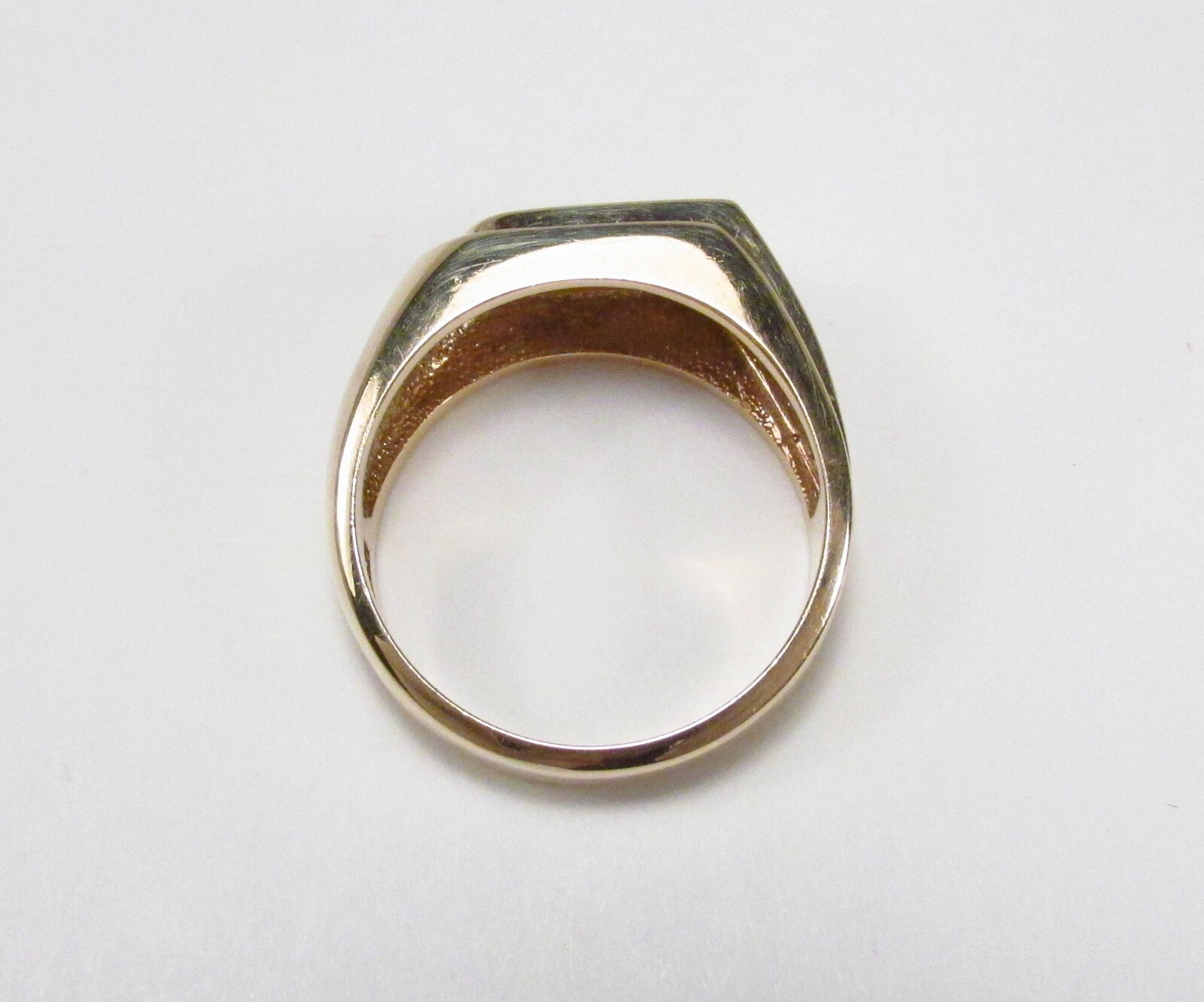 Vintage AK Steel Armco 10K Gold 0.25 ctw Diamond Mens… - Gem