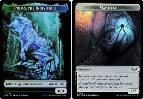 Primo, the Indivisible / Manifest (Token) - FOIL - MTG Duskmourn | eBay