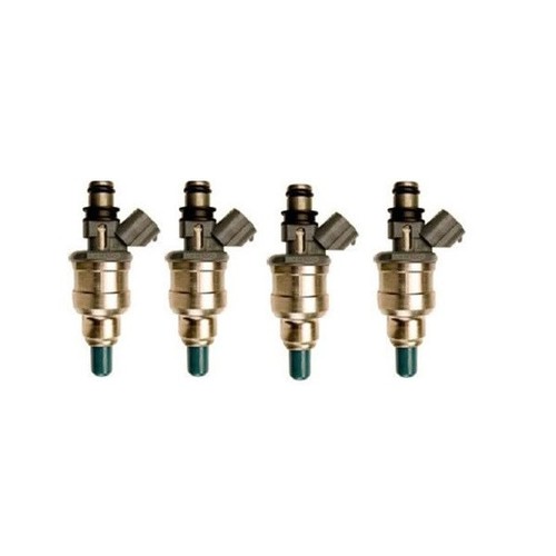 Motor Man - 195500-2040 Denso Fuel Injector set (4) 1990-95 Mazda 1.6L ...