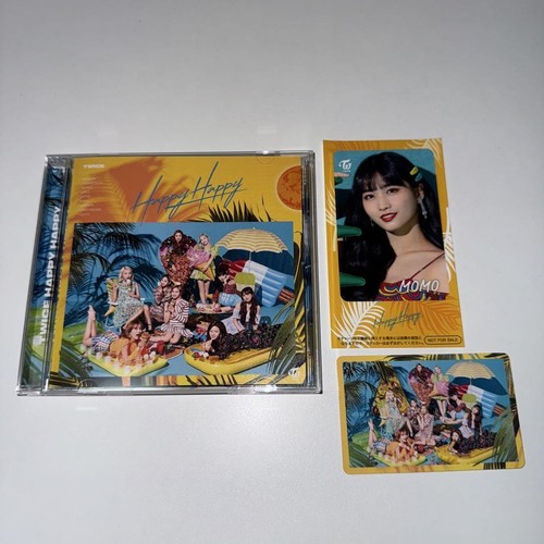 TWICE Happy CD with Momo Sticker K-pop Album Sealed From Japan | eBay