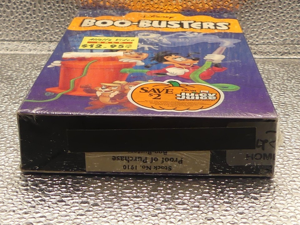 Disney's Halloween Adventures Volume 1 Boo-Busters VHS New Factory ...