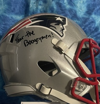 Kyle Van Noy "Fear the Boogeymen!" Rep Speed Helmet JSA COA Full Size ...