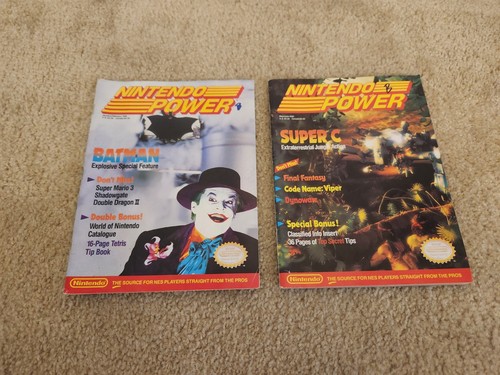 1990 Issues Volume 10+12 of Nintendo Power Magazines | eBay