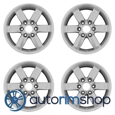 Nissan Titan 2008-2015 18" Factory OEM Wheels Rims Silver Set | eBay