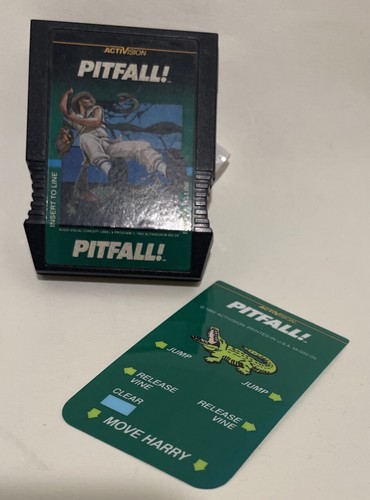 Pitfall (Intellivision) Activision - 1982 Game Cartridge Tested One ...