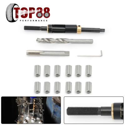 M11 x 1.5 Head Bolt Thread Repair Kit Automotive Tools for Toyota Honda ...