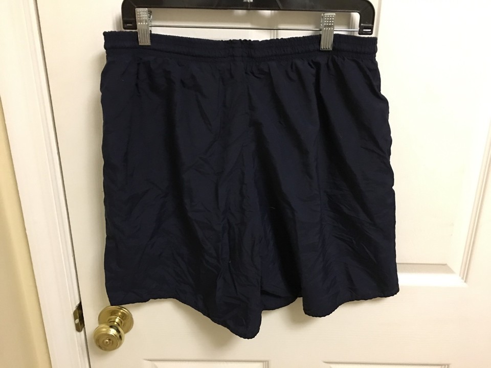 Men's U.S. NAVY Large PT Shorts USN Physical Training Shorts Lined ...
