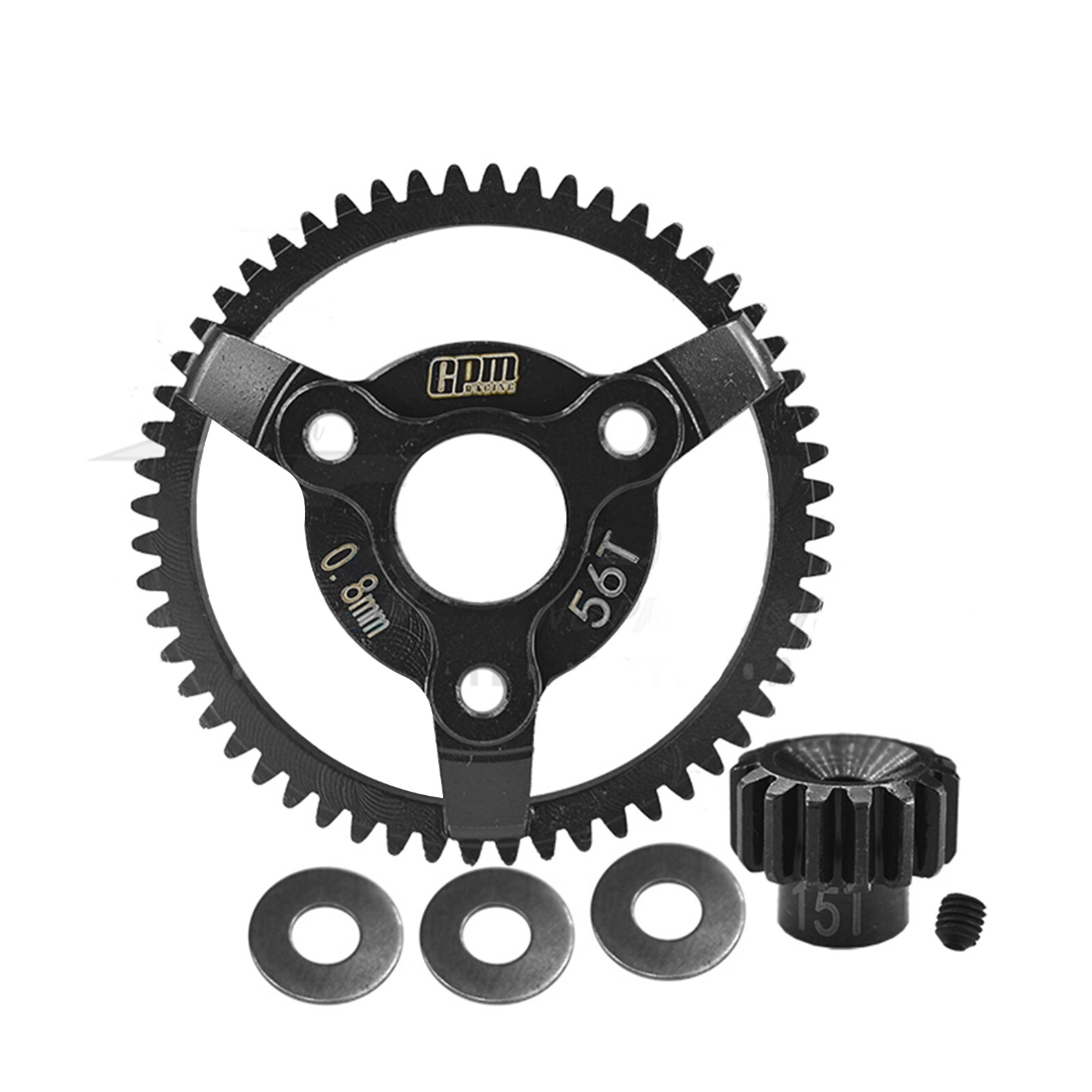 Main Gear 56T+ Motor Gear 15T Repair Upgrade Parts for 1/10 2WD F-150 ...