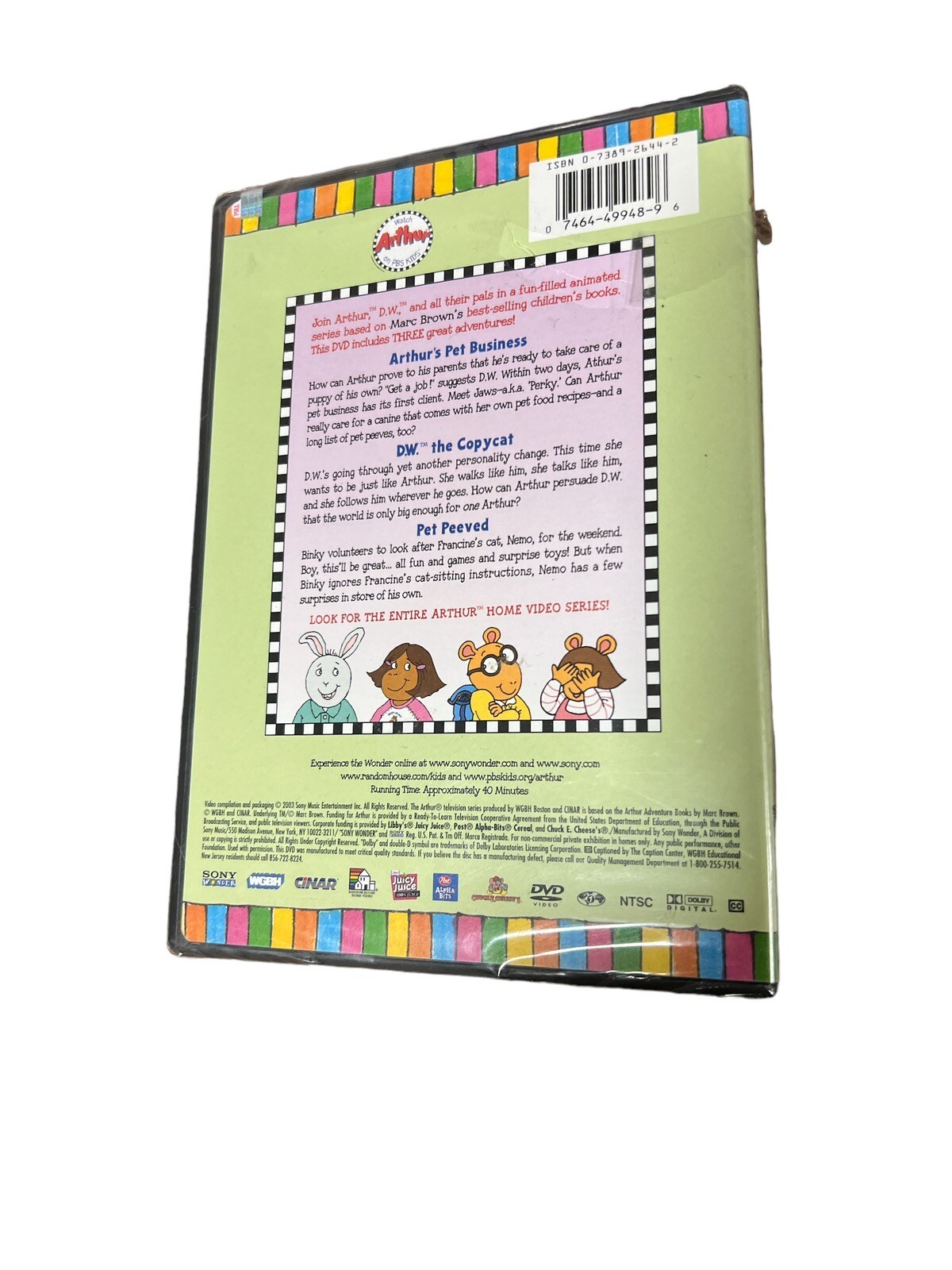 Arthur+-+Arthurs+Pet+Business+%28DVD%2C+2003%29 for sale online | eBay