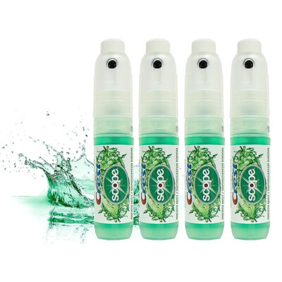 Crest Scope, 4-Pack - Mint Breath Freshen Mist Sprays (4 Total Sprays ...