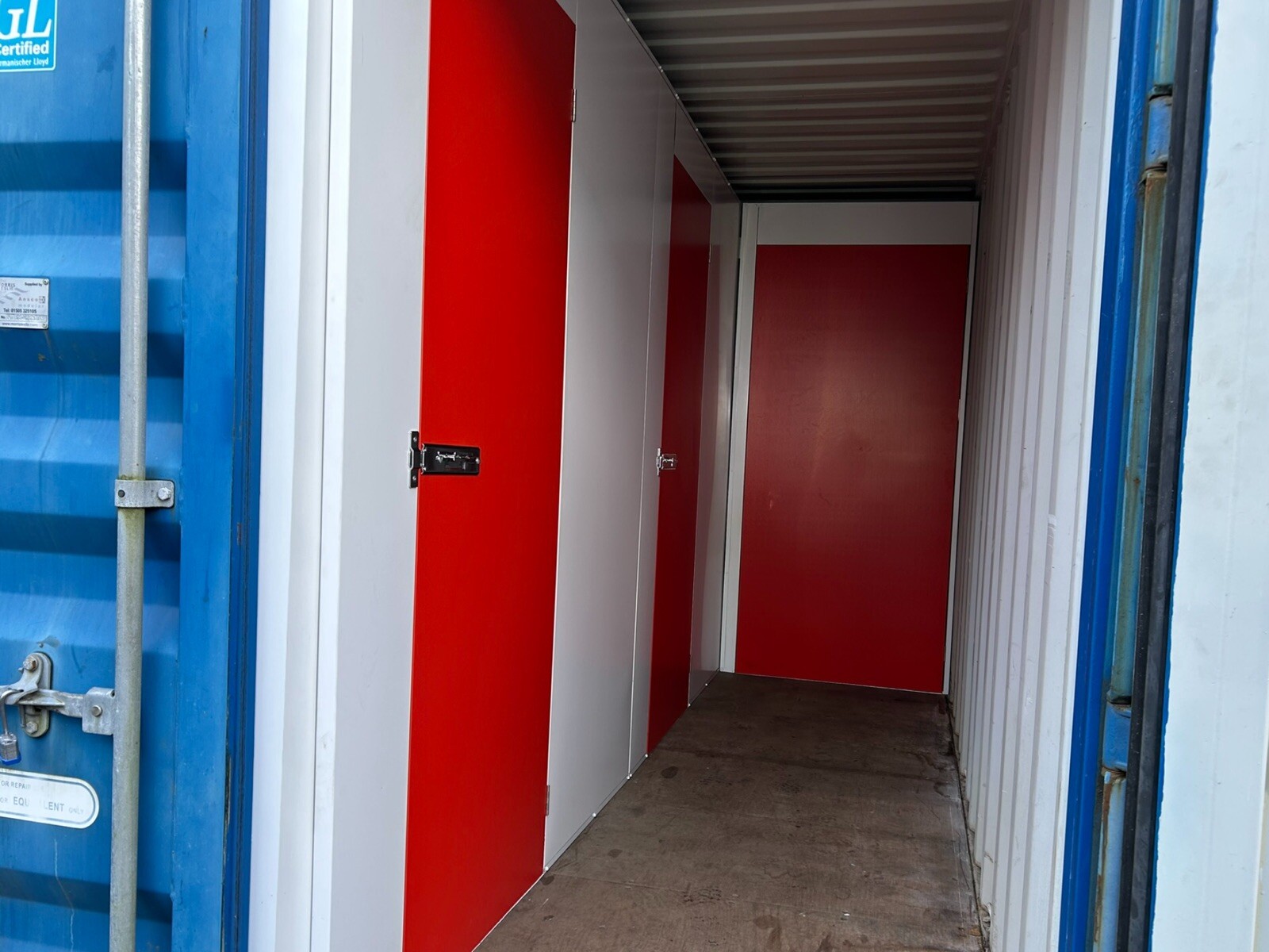 Shipping Container Conversion Self Storage Material Kit Fit Out ...