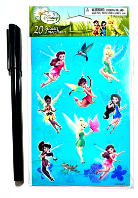 Disney Fairies Tinkerbell Stickers Scrapbooking Embellishment Card ...