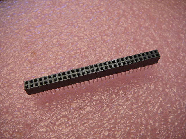 SAMTEC 60 Position Receptacle Connector 0.079" (2.00mm) Through Hole ...