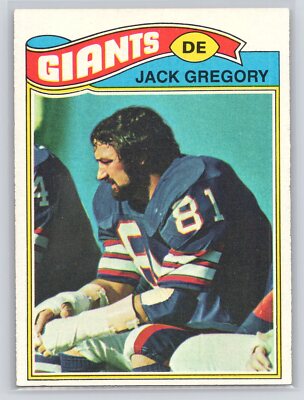 1977 Topps #519 Jack Gregory - Giants - Nrmt | eBay
