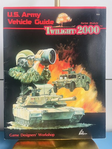 U.S. Army Vehicle Guide - Twilight 2000 - GDW 504 | eBay
