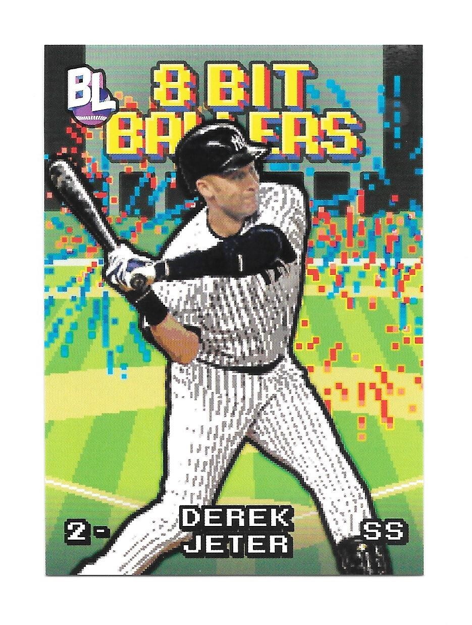 2023 Topps Big League DEREK JETER 8 Bit Ballers -NEW YORK YANKEES- #8B ...