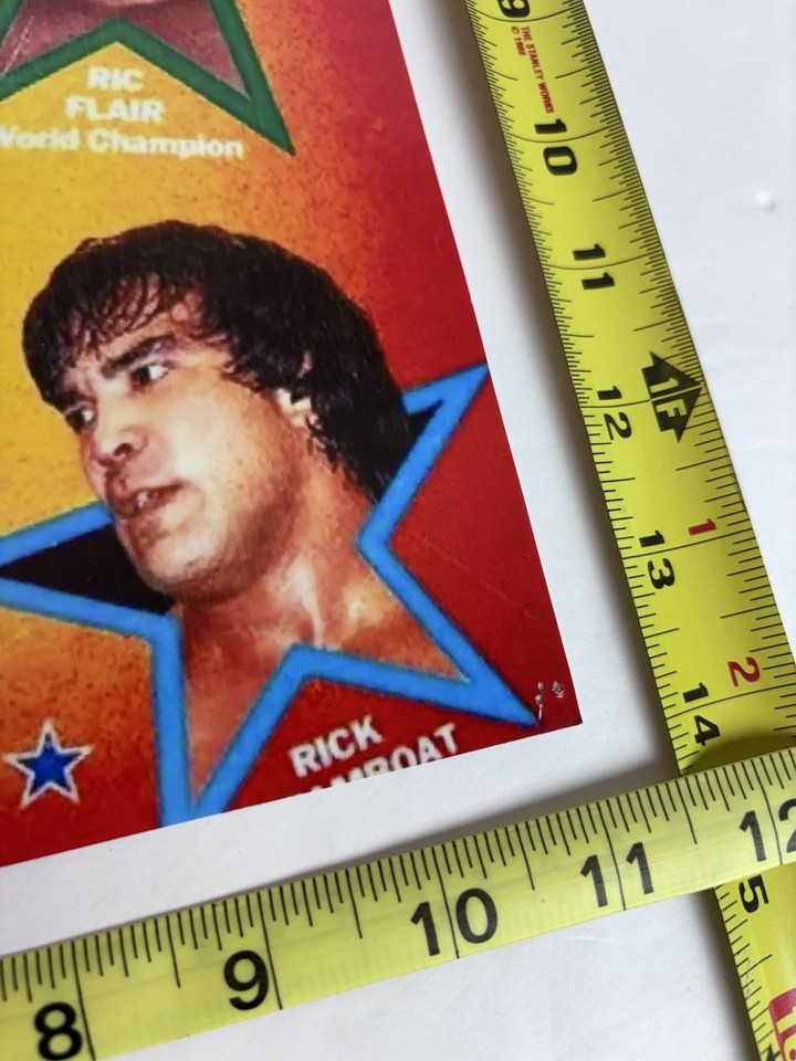 Replica Wrestling Event Poster NWA Starrcade 84 Ric Flair Dusty Rhodes ...