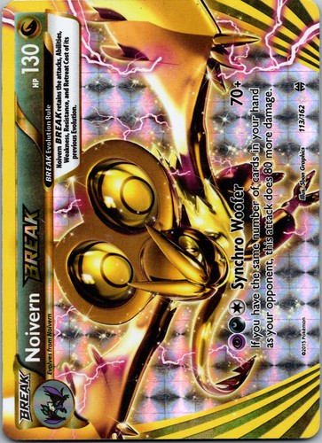 Noivern BREAK Rare BREAK XY - BREAKthrough 113/162 | eBay
