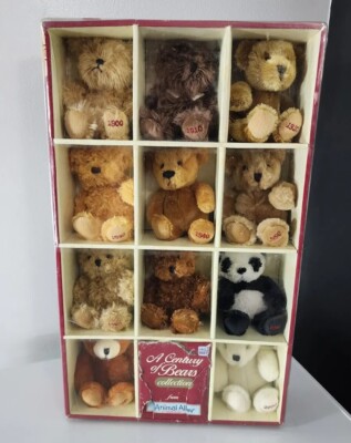 2000 Animal Alley A Century of Bears Collection Plush Teddy Bear Toys R ...