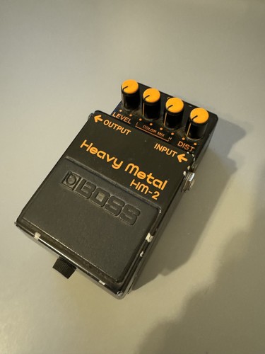 BOSS HM-2 Heavy Metal Made in Japan Distortion Guitar Effect Pedal | eBay