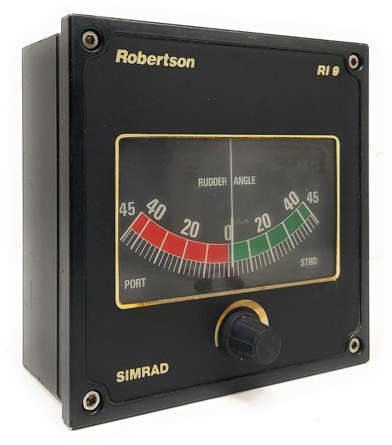 Simrad RI9 Rudder Angle Indicator 22015655AA2118 for sale online | eBay