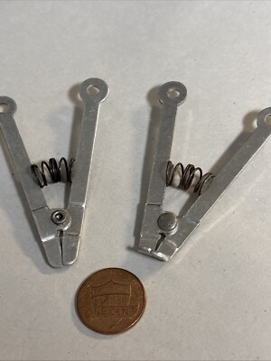 Vintage Pair Soldering Aid Spring Clamp Scissors Heat Sink @CPUCZ | eBay