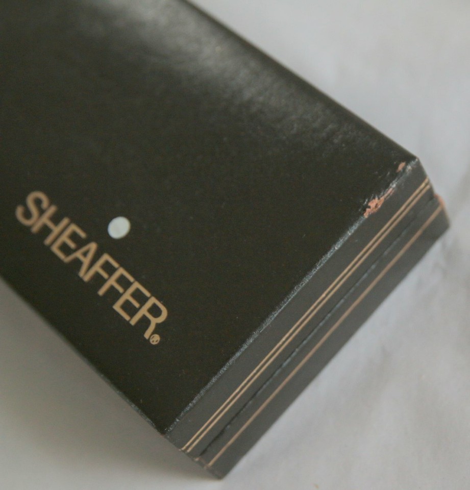 Boxed Vintage Sheaffer USA Fountain Pen Slim Blue Untested White Dot | eBay