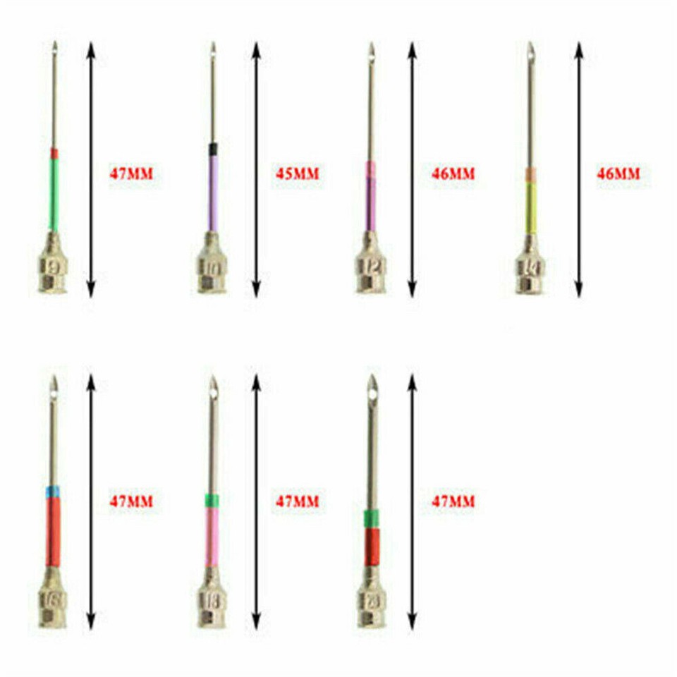 8pcs Embroidery Pen Pin Knitting Sewing Crafts Tools Threader Punch ...