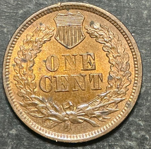 1871 Indian Head Cent SHALLOW N Ultra Rare Series Key Snow 5 Mint ...