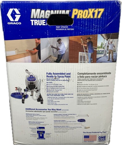GRACO MAGNUM PRO X17 True Airless Paint Sprayer – NEW in Original Box ...