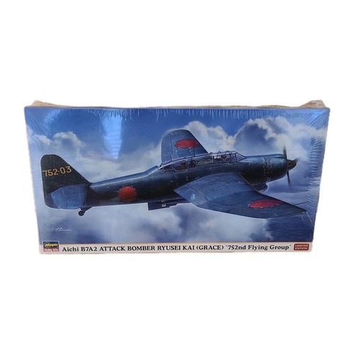 Hasegawa 1:48 Scale Aichi B7A2 Attack Bomber Ryusei Kia GRACE Model Kit 07345 | eBay