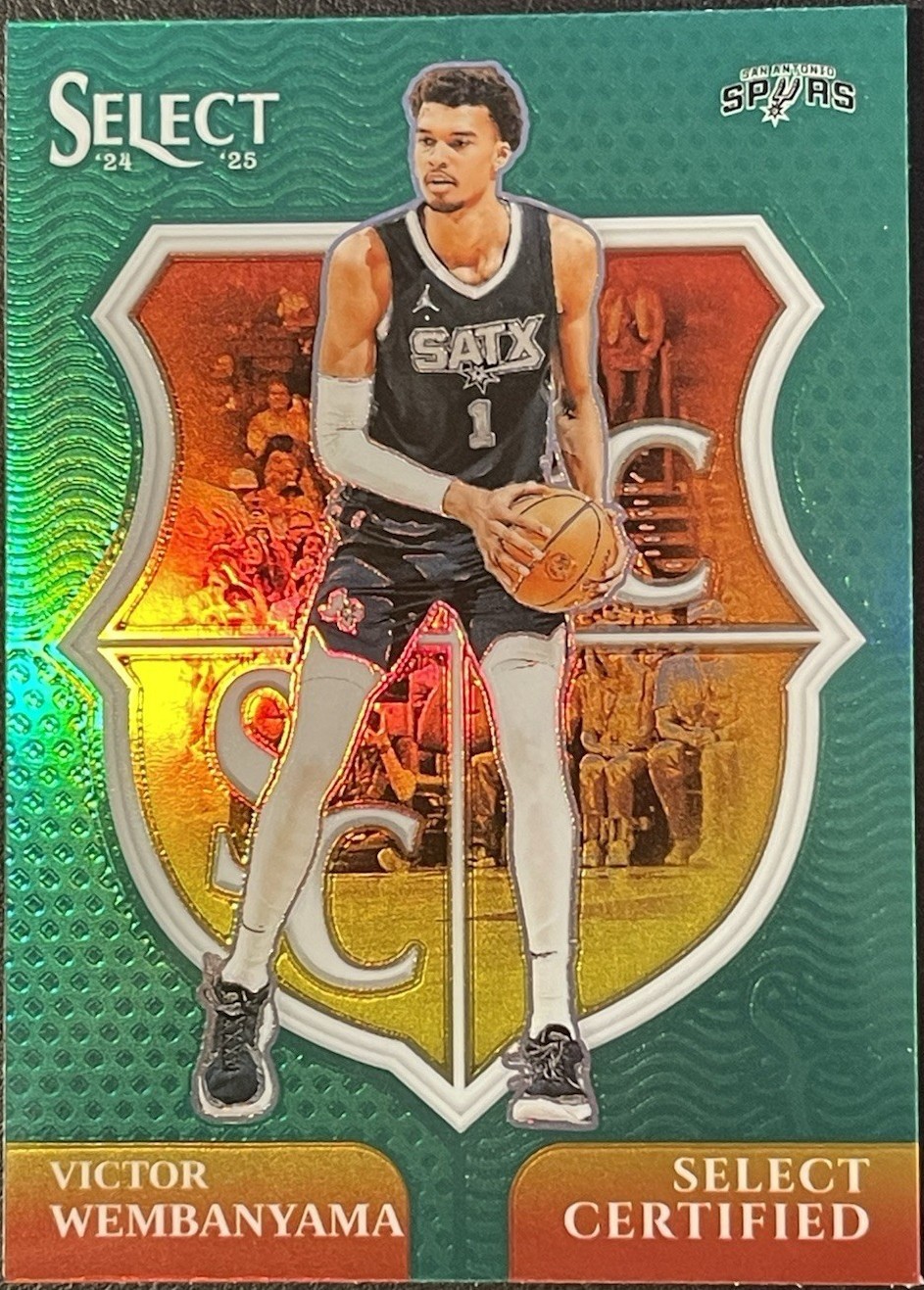 2024-25 Panini Select - Select Certified Victor Wembanyama #2 Green Prizm for sale online | eBay