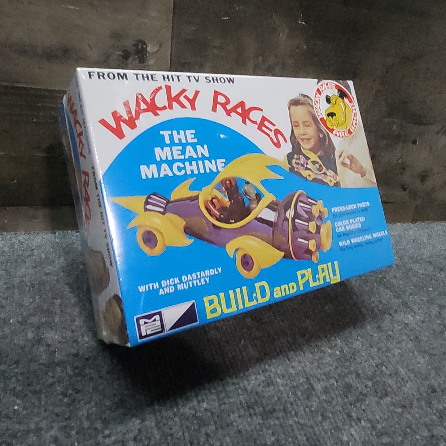 MPC Wacky Races The Mean Machine Snap Plastic Model Kit MPC935 1/25 ...