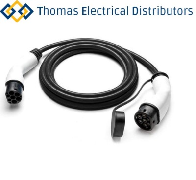 Project EV 7kW SP Electric Car Charging Cable Type 2 5m Length | eBay UK