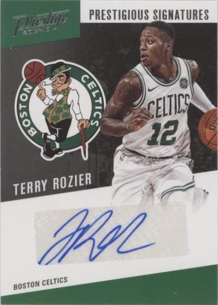 2017-18 Panini Prestige - Prestigious Signatures #PS-TRZ Terry Rozier ...