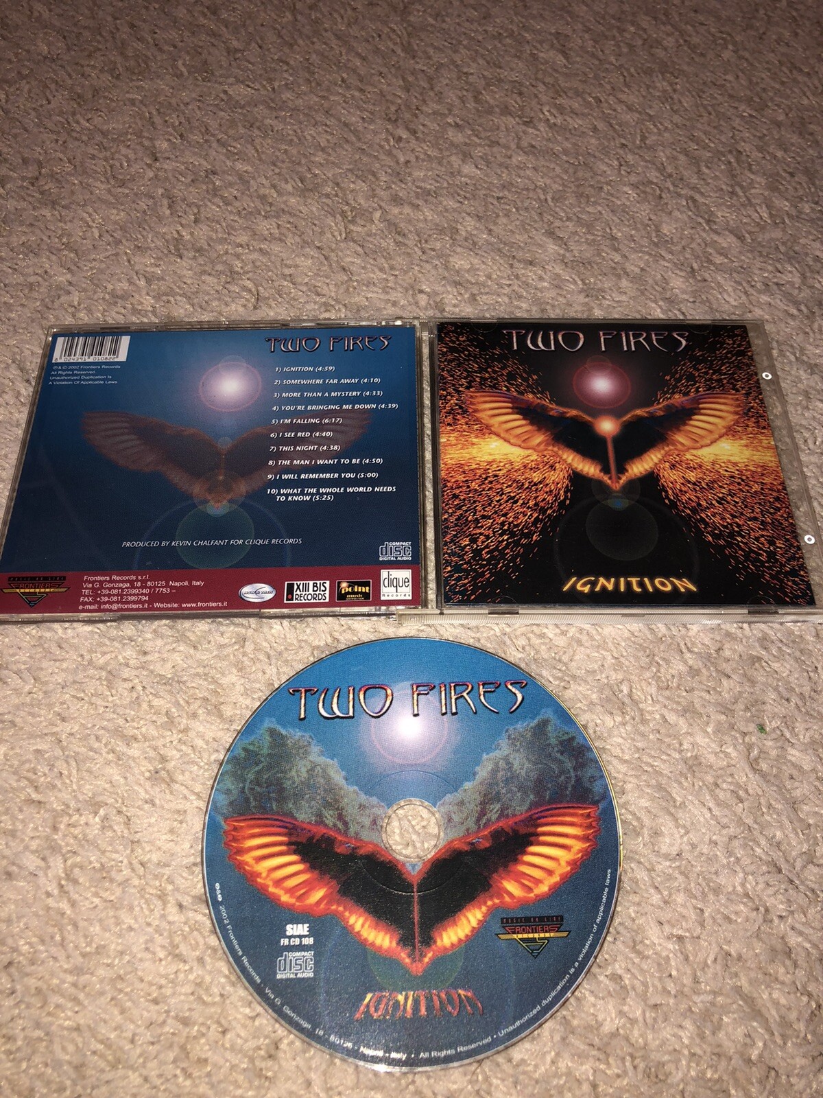 Ignition By Two Fires CD RARE! Rock The Storm Unruly Child Blanc Faces Alien JSS | eBay