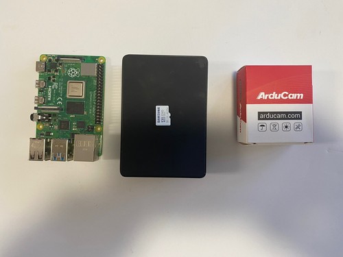 Raspberry Pi 4 8GB Bundle: Pi Board, FLIRC Case, ArduCam 16MP Camera ...