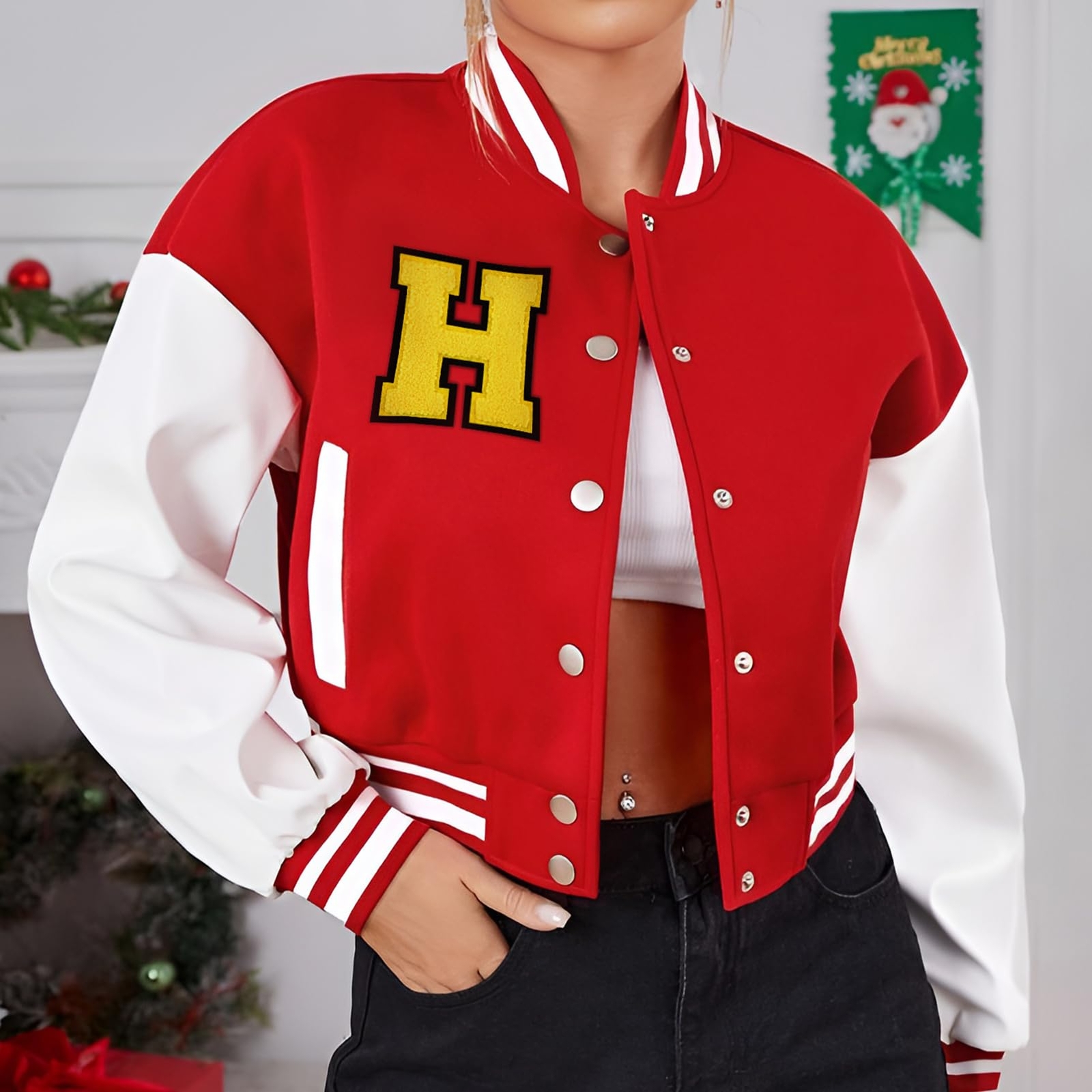 4.5" Yellow Iron on Letter Patches Large Letterman Jacket Letter ...