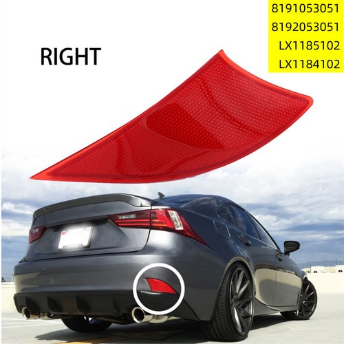 1PC Right Rear Bumper Reflector Light For Lexus 2014-2015 IS250 2014 ...