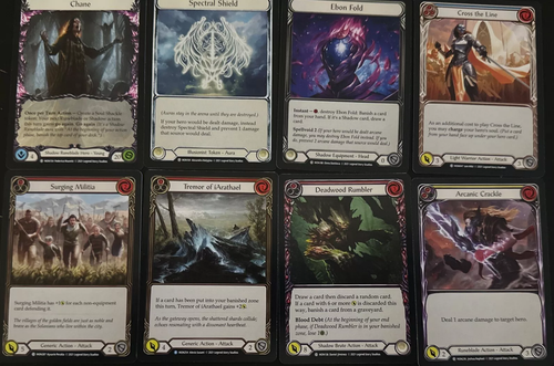 FLESH And BLOOD MONARCH 1ST Edition TCG 4 X Booster Pack Lot Set CCG | eBay