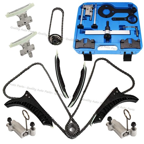 Timing Chain Kit Crankshaft Locking Tool fit BMW 550 650 750 50 X5 X6 ...