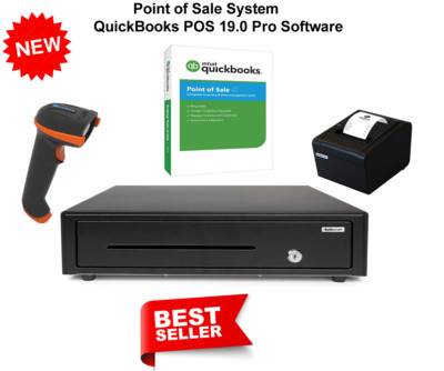 Point of Sale POS Bundle with QuickBooks POS 19.0 Pro | eBay