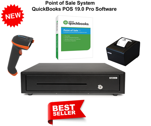 Point of Sale POS Bundle with QuickBooks POS 19.0 Pro | eBay