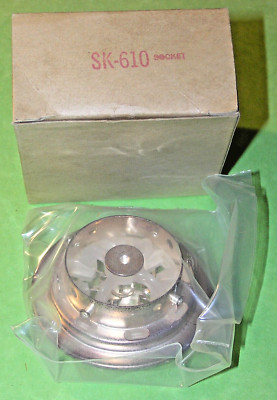 NOS SK-610 Tube Socket Used With Many 4X and 4CX Series Tubes & Some ...