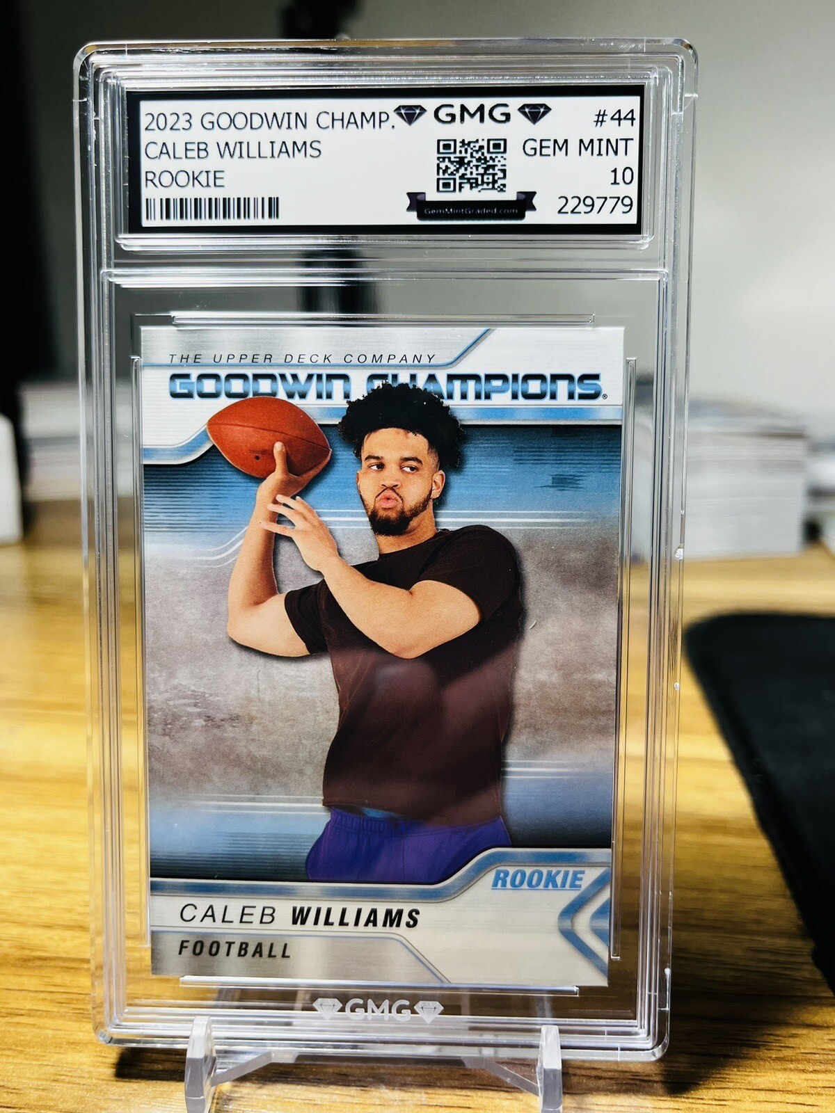 2023 Goodwin Champions Caleb Williams Rookie GMG Graded 10 Gem Mint 💎 ...
